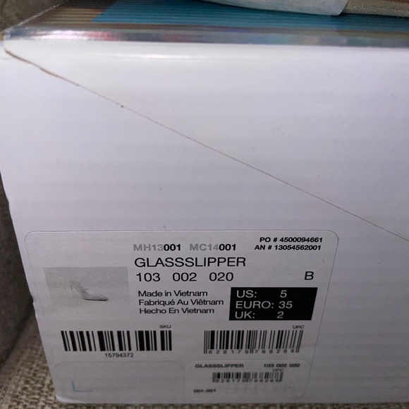 Aldo | Shoes | Disney X Aldo Cinderella Clear Glass Slippers | Poshmark